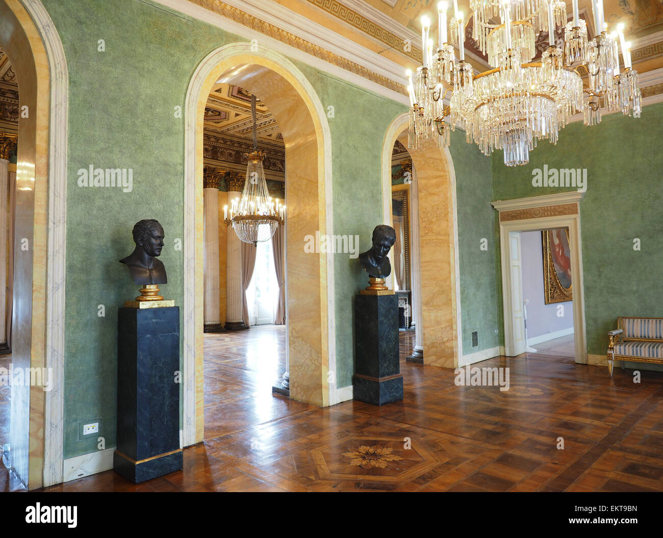 The Royal Villa of Milan, Villa Reale, Via Palestro street, Milan ...