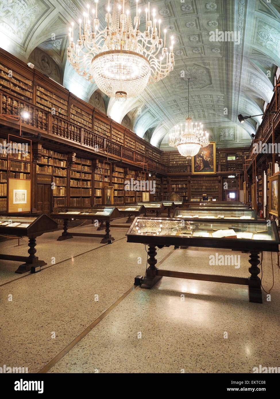 Biblioteca nazionale braidense library hi-res stock photography and ...