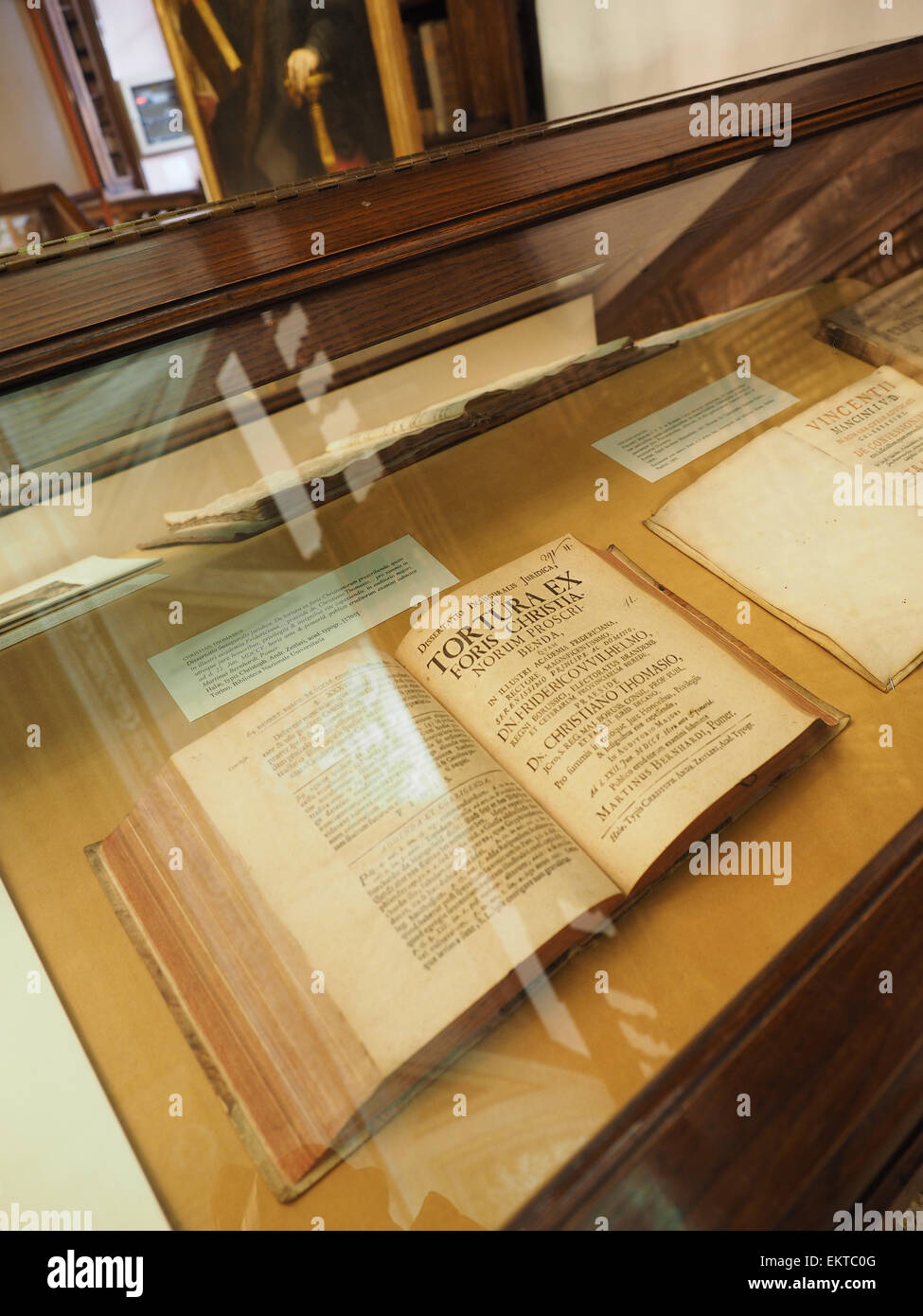 The Maria Teresa hall, Braidense National Library, Brera Palazzo del ...