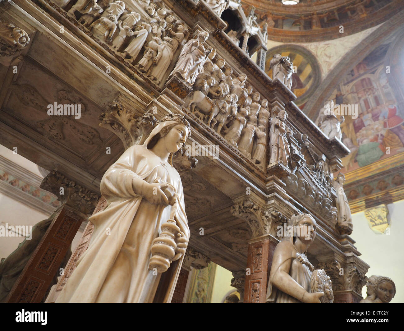 The ark containing the body of s. Peter Martyr, Portinari Chapel, Sant ...