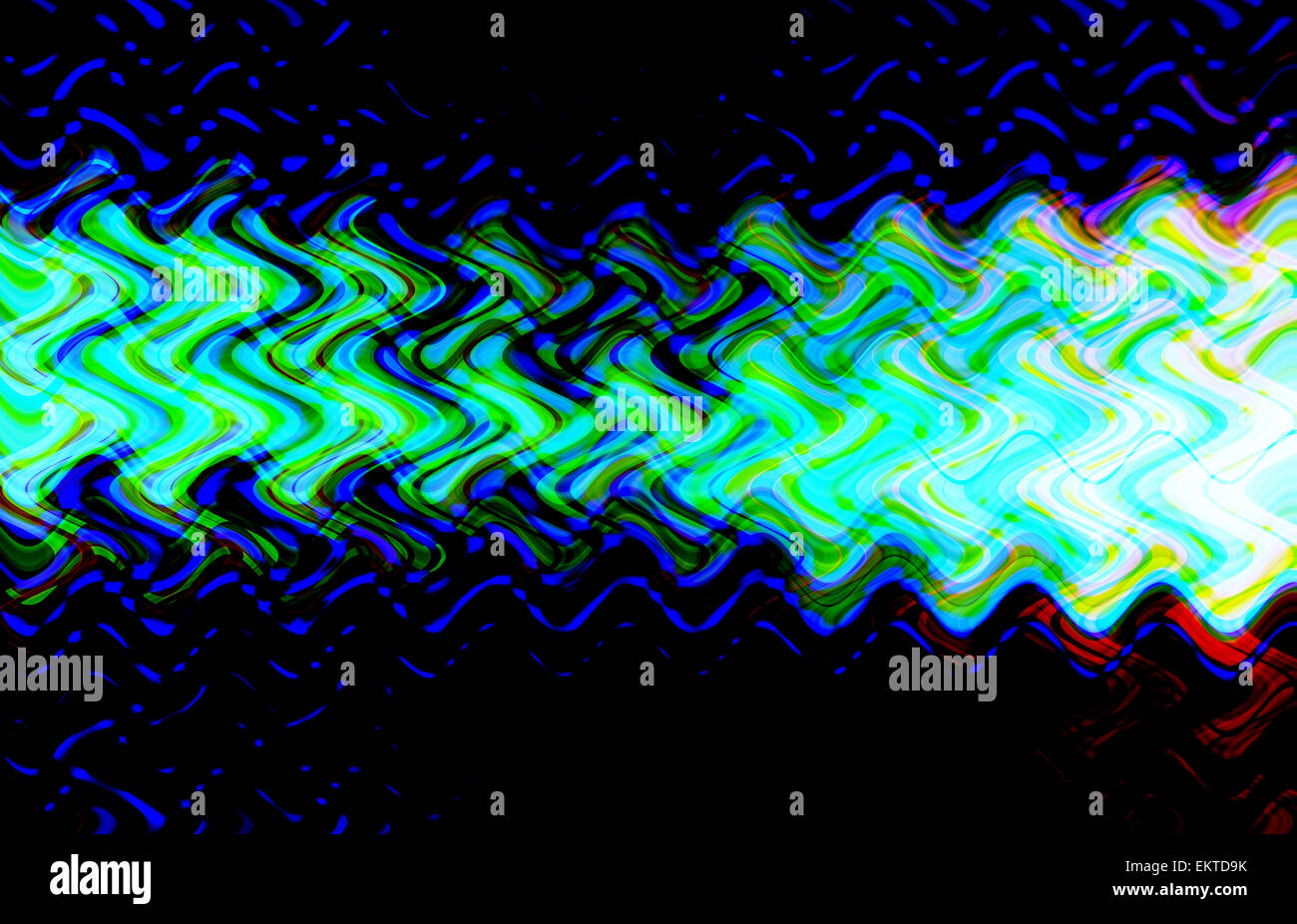 abstract blue color background with digital wave Stock Photo - Alamy