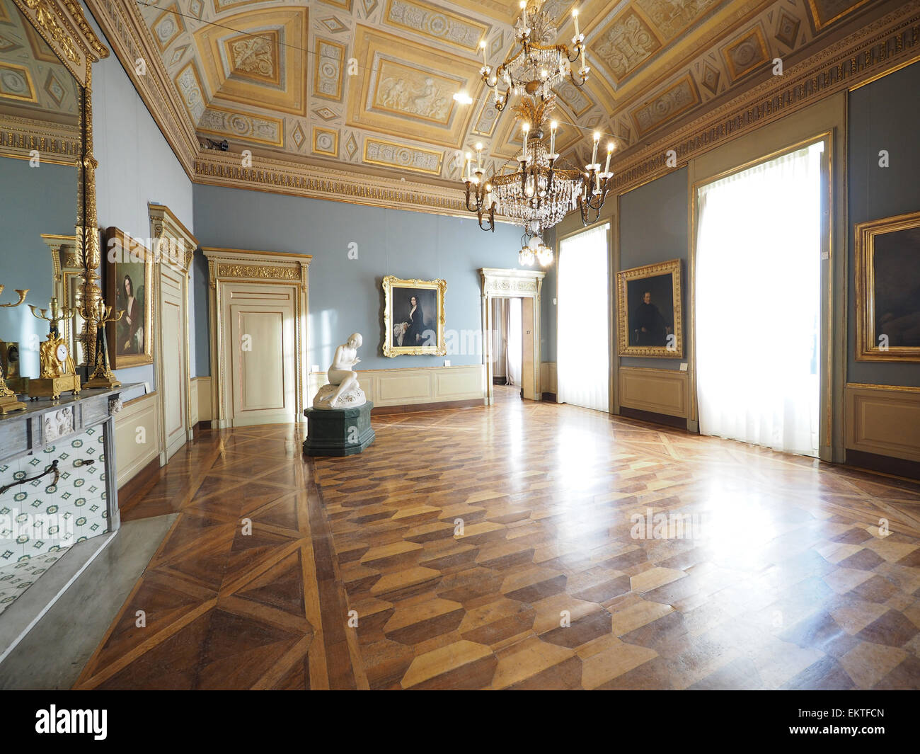 Villa Reale palace or Villa Belgioioso, Modern Art Gallery, GAM, Via ...