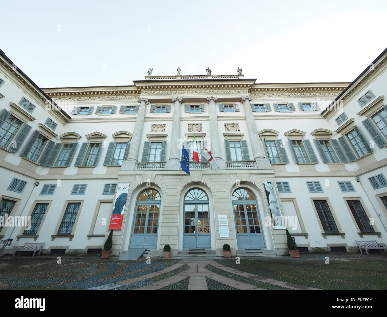 Villa Reale palace or Villa Belgioioso, Modern Art Gallery, GAM, Via ...