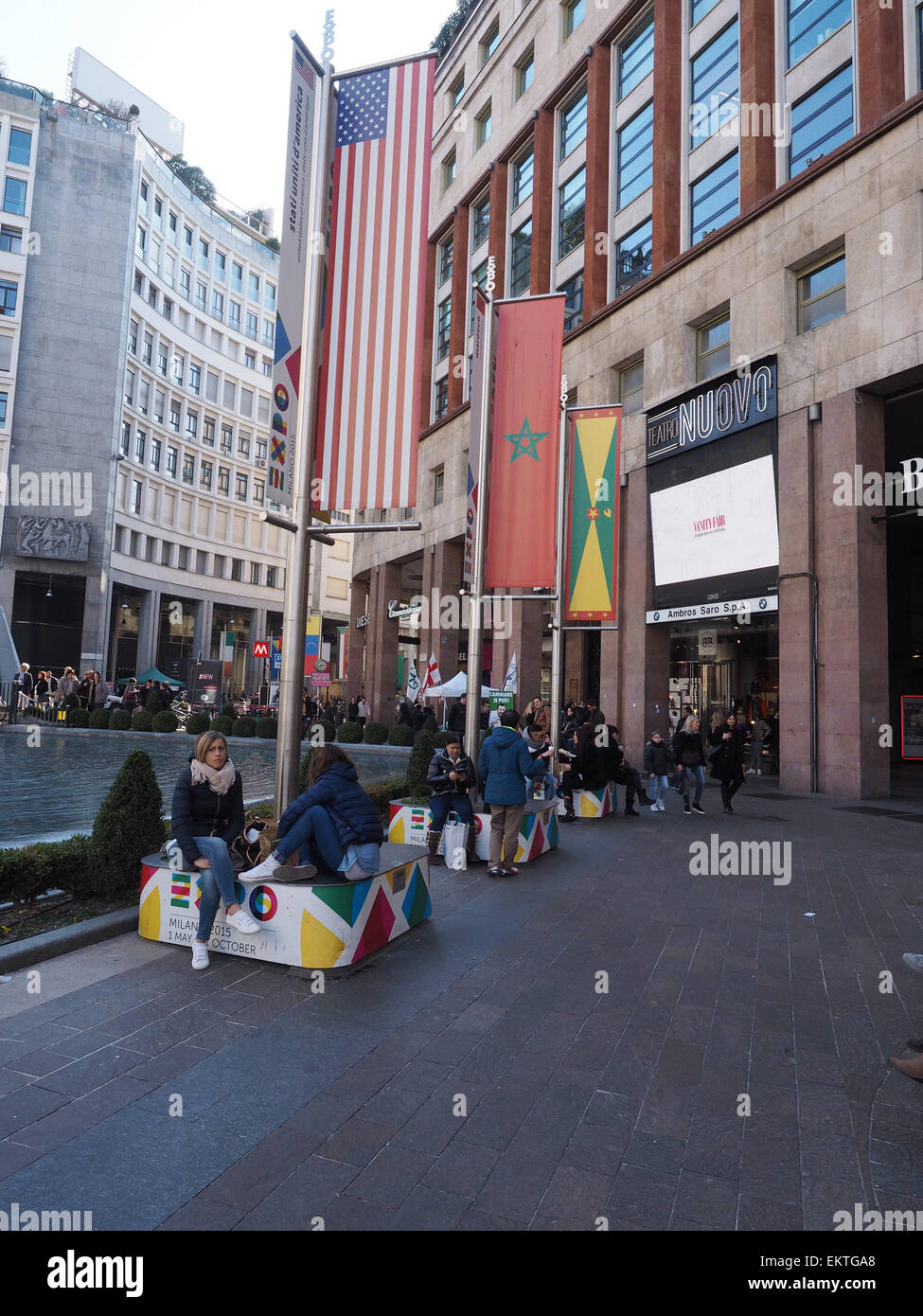Piazza san babila hi-res stock photography and images - Alamy