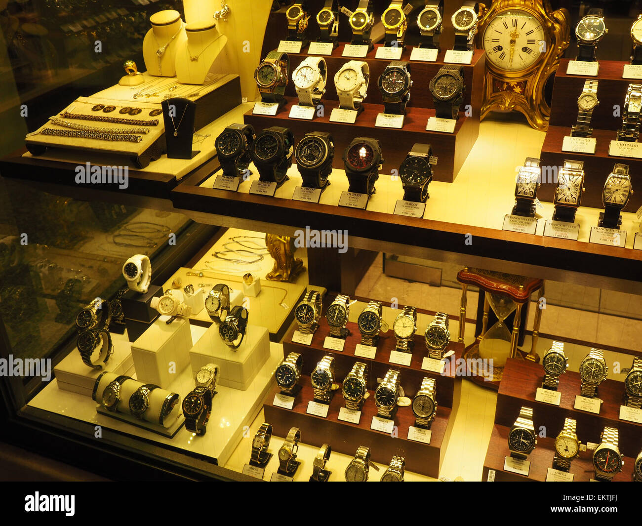 Rolex shop lugano ticino switzerland hi-res stock photography and ...