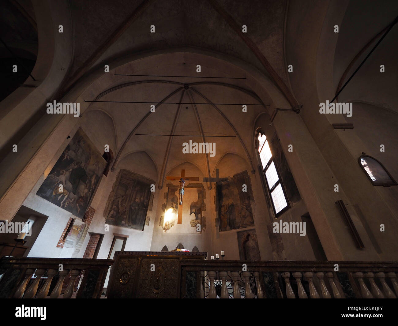 Santa Maria Incoronata church, 14th century, Corso Garibaldi street ...