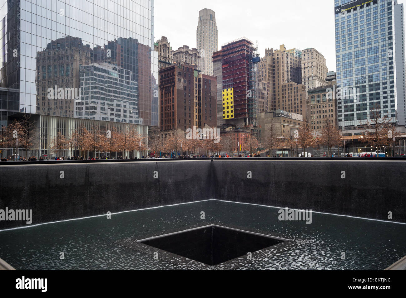 WTC Memorial Plaza, Manhattan, New York Stock Photo - Alamy