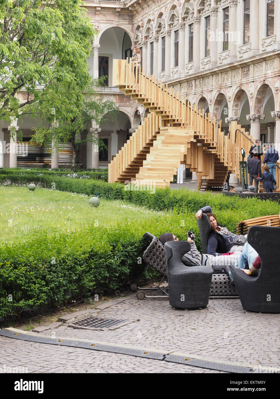 Design week, Salone del Mobile, Milan, Lombardy, Italy, Europe Stock ...