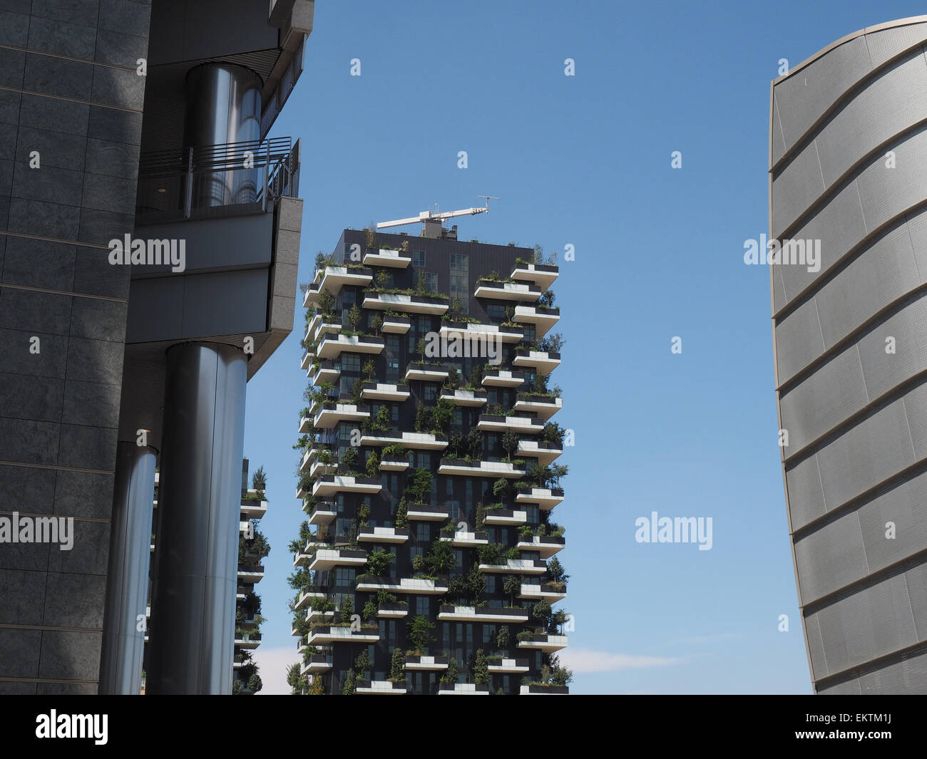 Bosco Verticale, vertical forest building, Porta nuova district, Milan ...