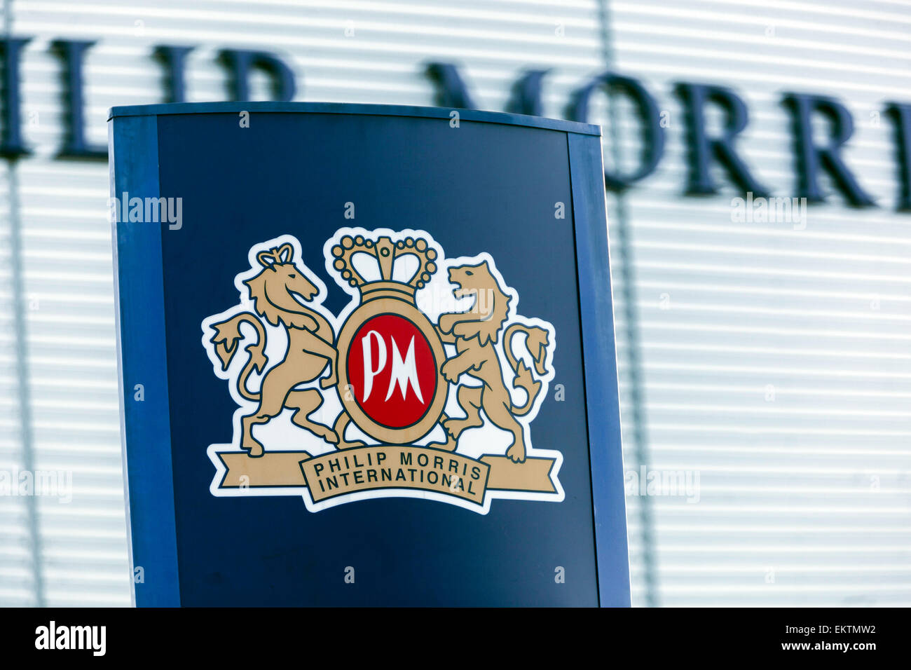 Philip morris sign hi-res stock photography and images - Alamy