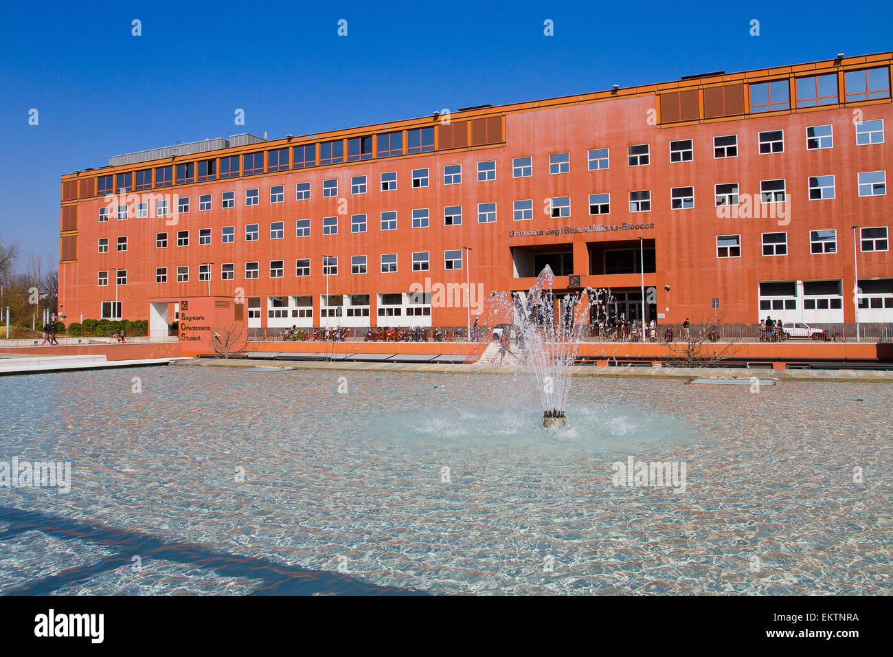 Bicocca district, Bicocca, University Bicocca, Milan, Lombardy, Italy ...