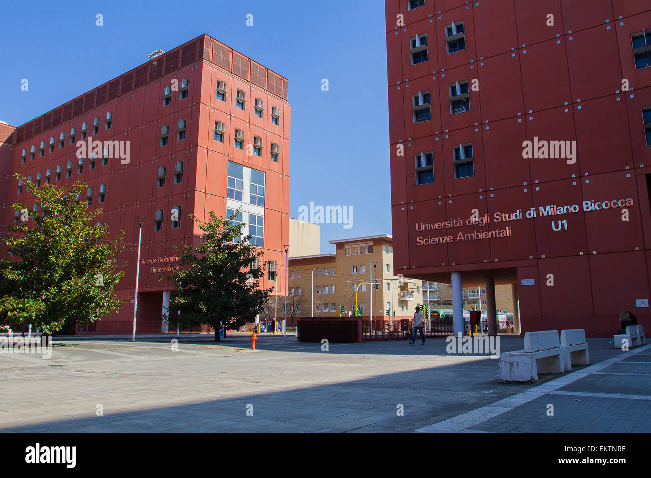 Bicocca district, Bicocca, University Bicocca, Milan, Lombardy, Italy ...