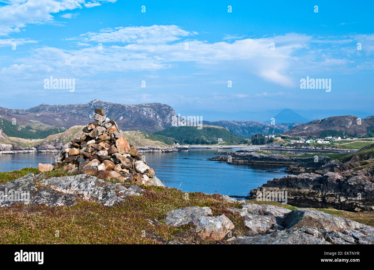Scourie bay from headland past hi-res stock photography and images - Alamy
