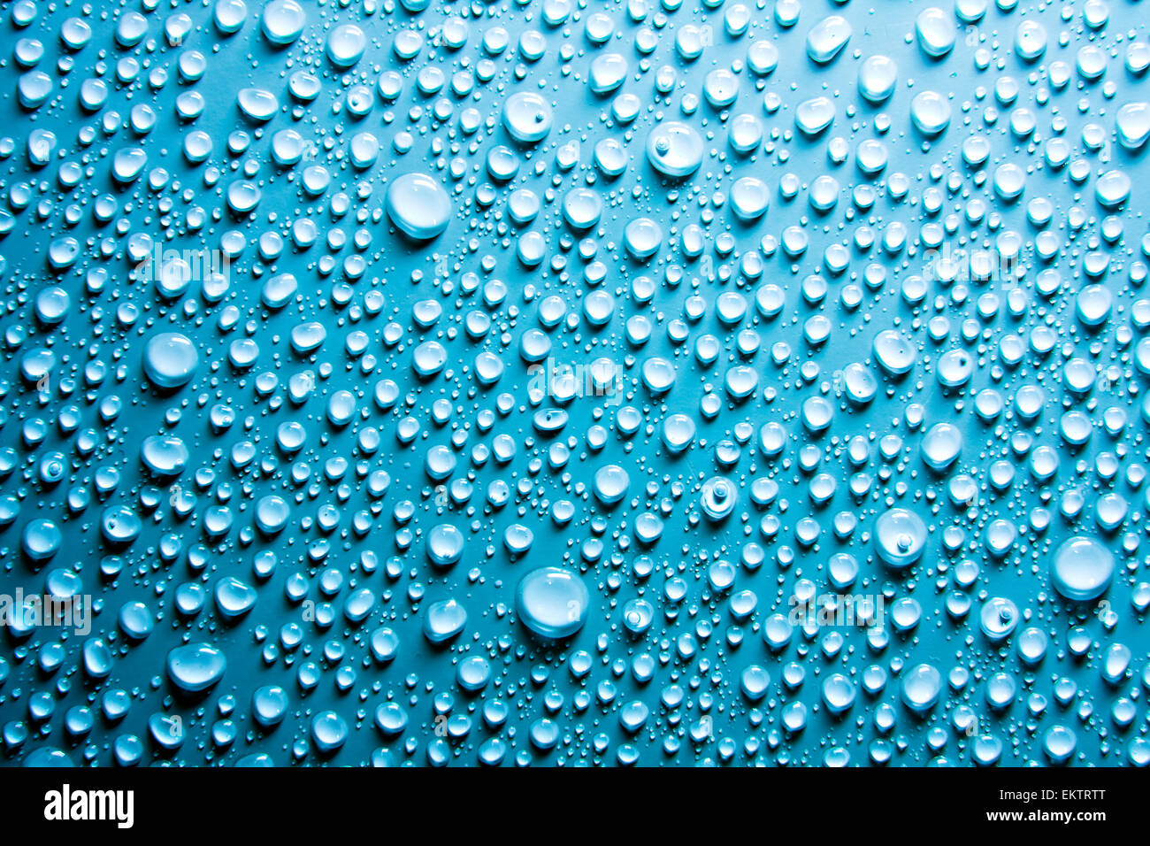 blue water drops Stock Photo - Alamy