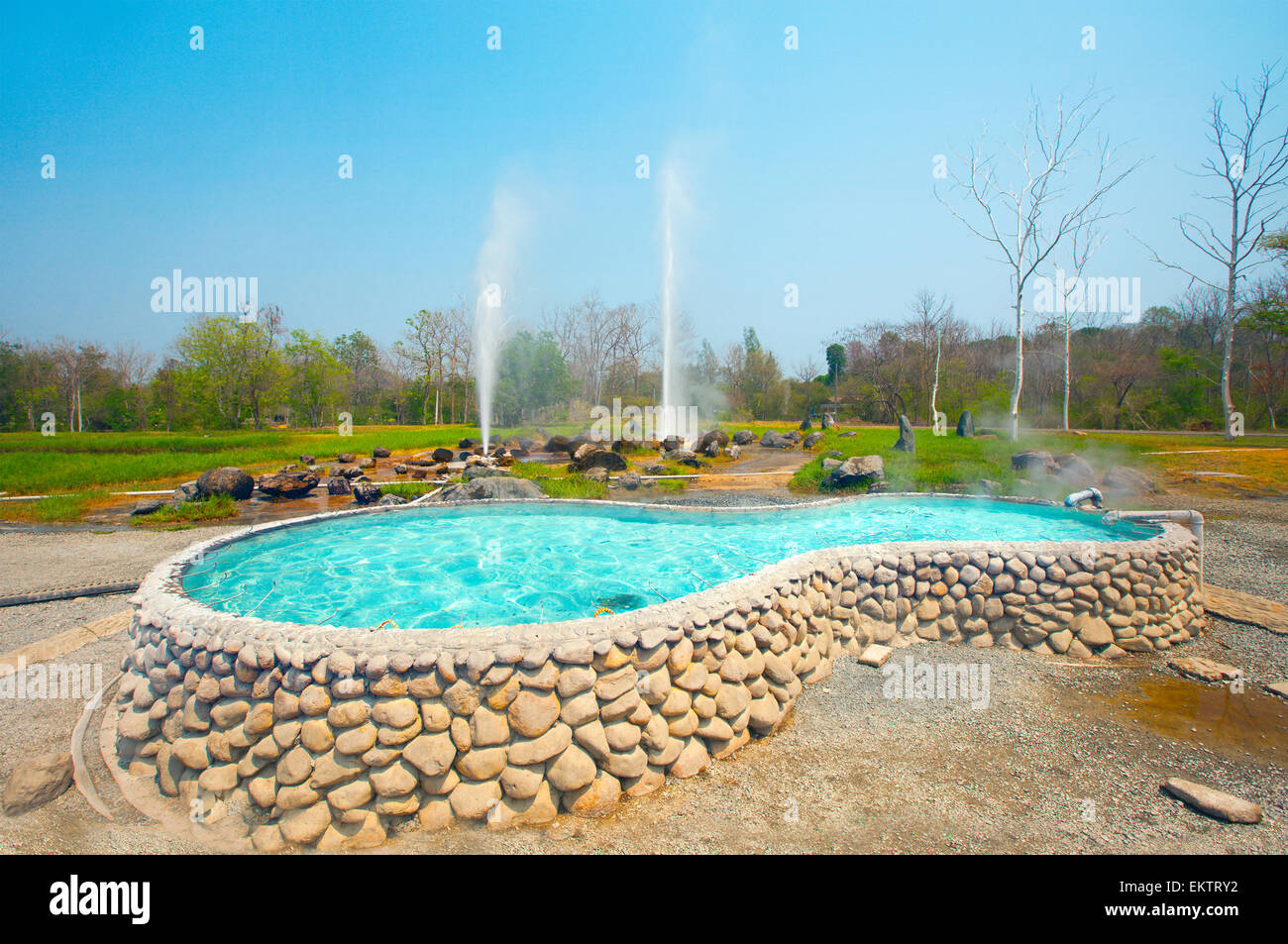Hot Springs, Chiang Mai, Thailand Stock Photo - Alamy