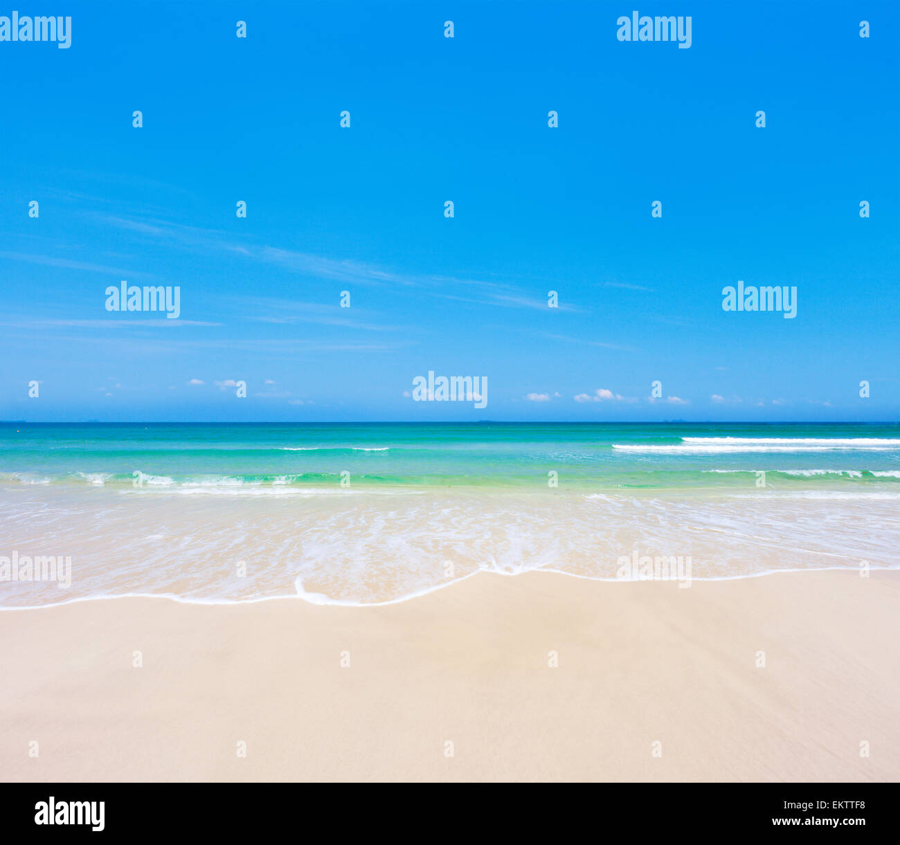 beach and sea Stock Photo - Alamy