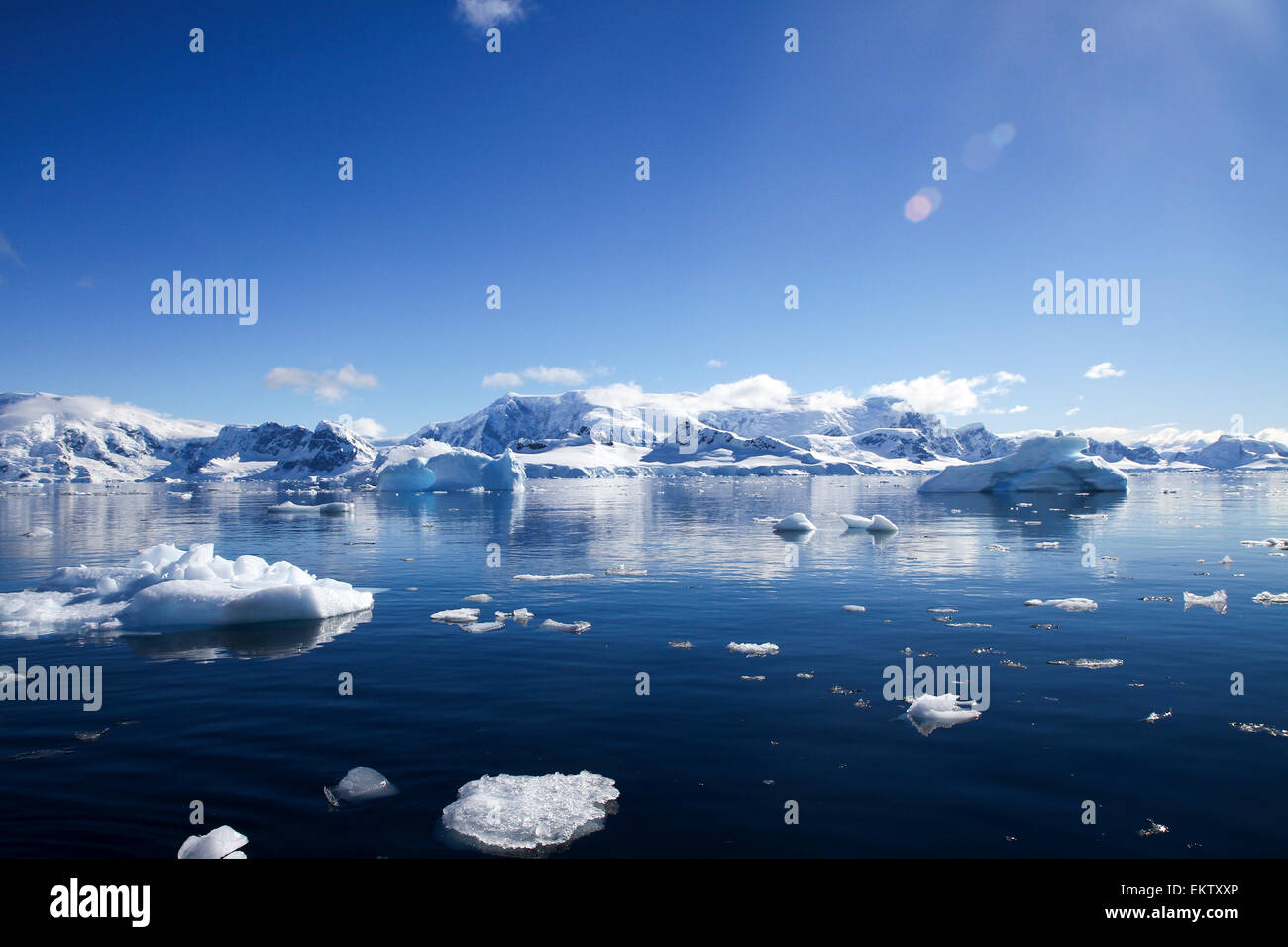 Wilhelmina Bay is a bay 24 kilometres (15 mi) wide between the Reclus ...