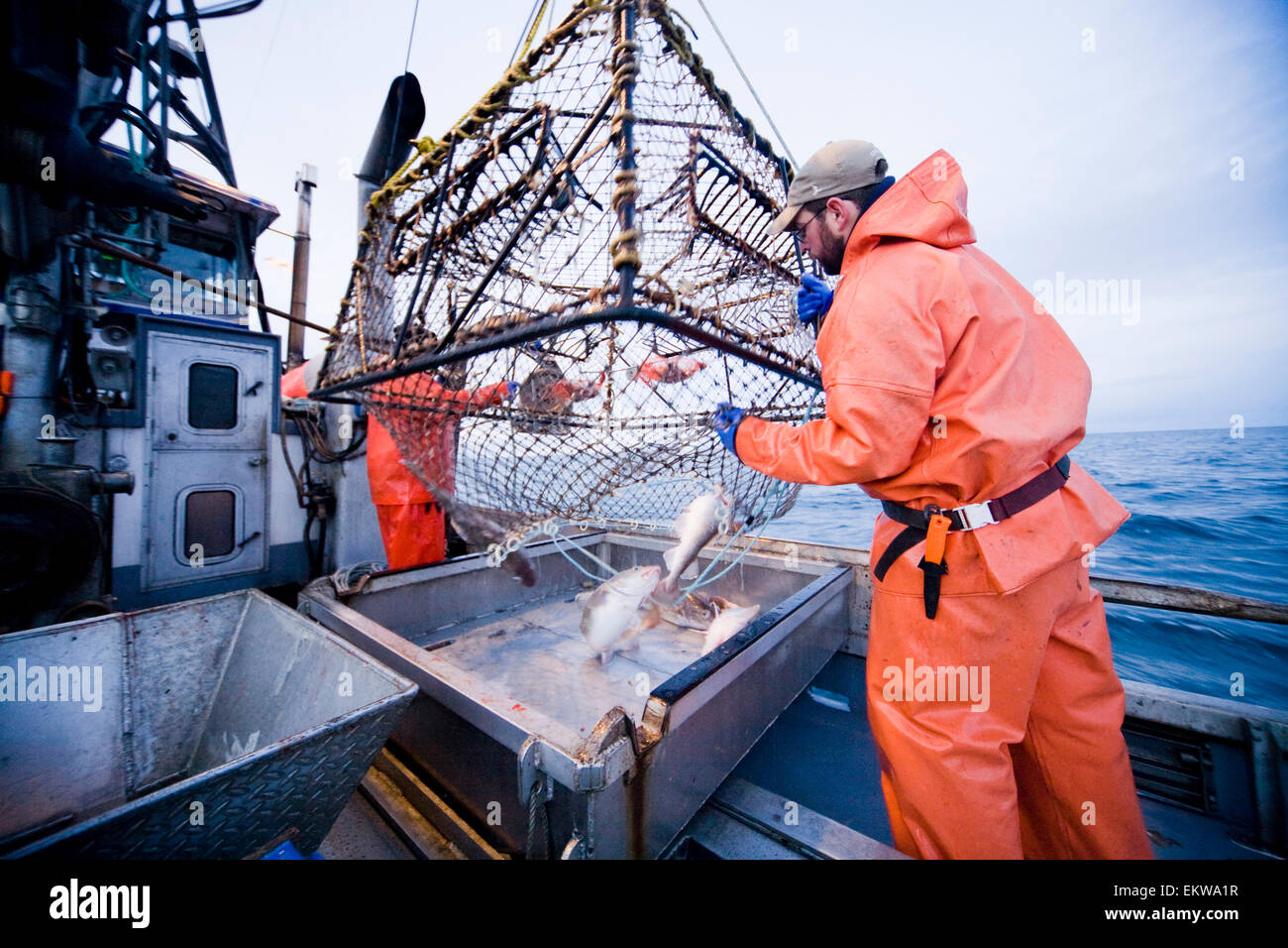 Cod fishing alaska pot hi-res stock photography and images - Alamy