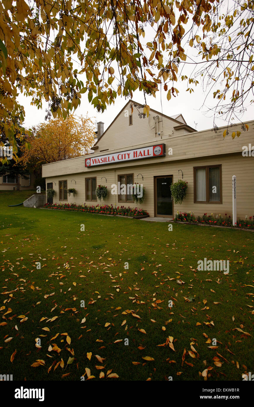 Wasilla city hall hi-res stock photography and images - Alamy