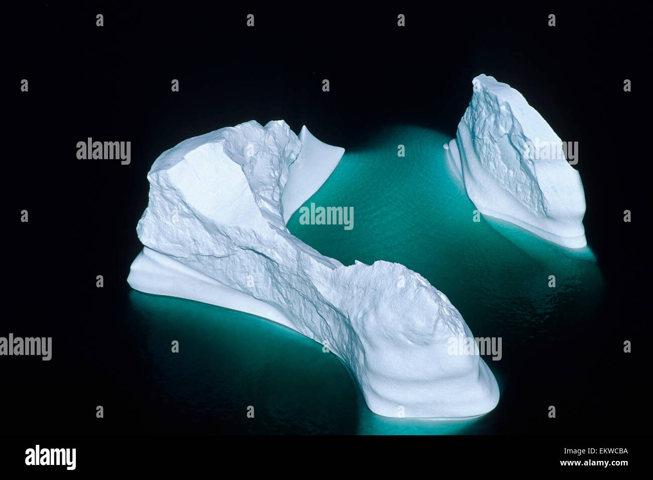 Aerial Of Iceberg Labrador Coast Labrador Canada Stock Photo - Alamy