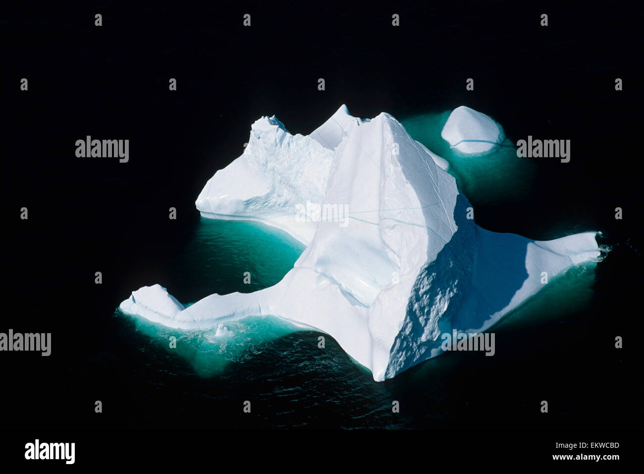 Aerial Of Iceberg Labrador Coast Labrador Canada Stock Photo - Alamy