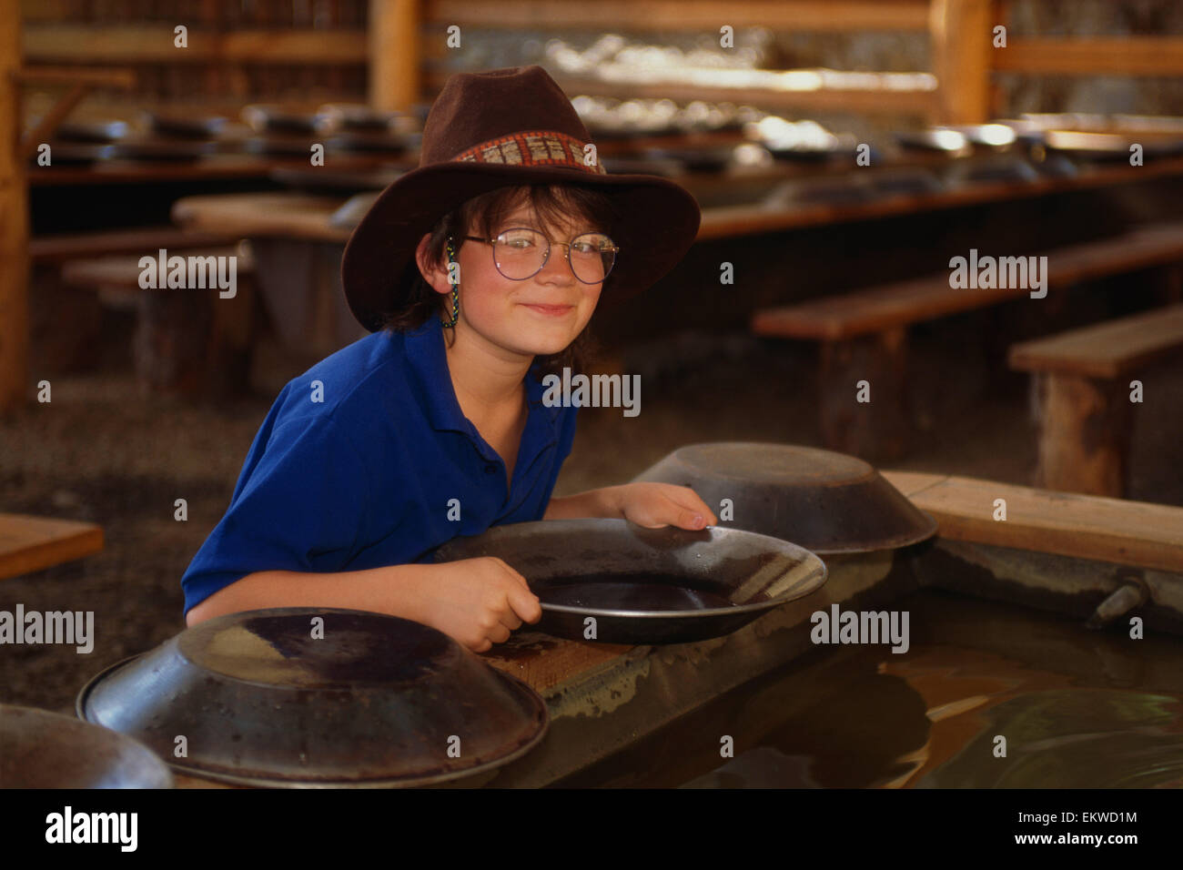 Ak Interior People Gold Panning Little El Dorado Gold Mine Fairbanks ...