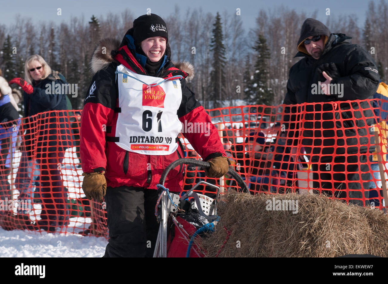 Jen Seavey Team Leaves The Start Line During The Restart Day Of ...