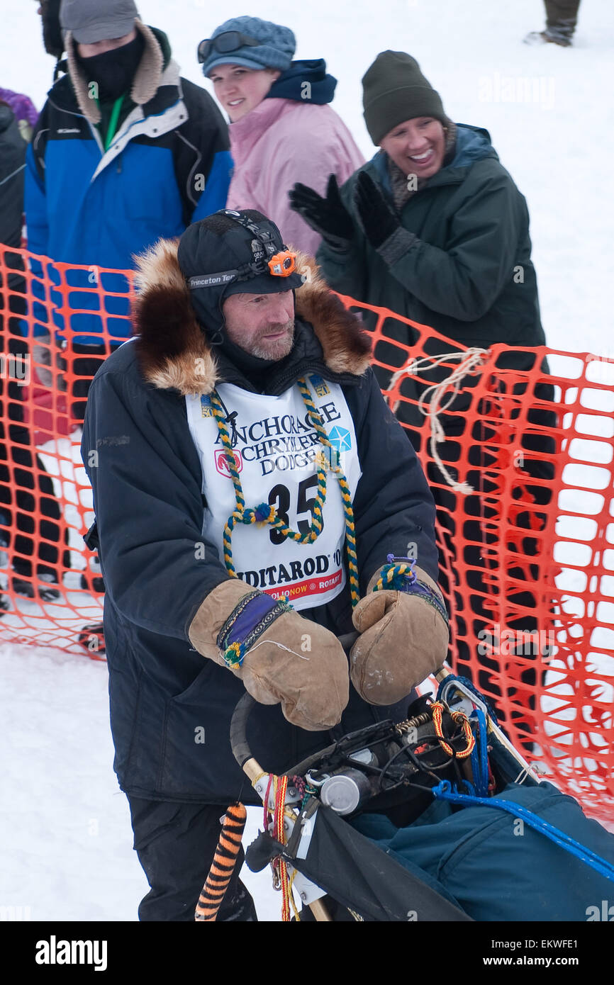 Jim Lanier Team Leaves The Start Line During The Restart Day Of ...