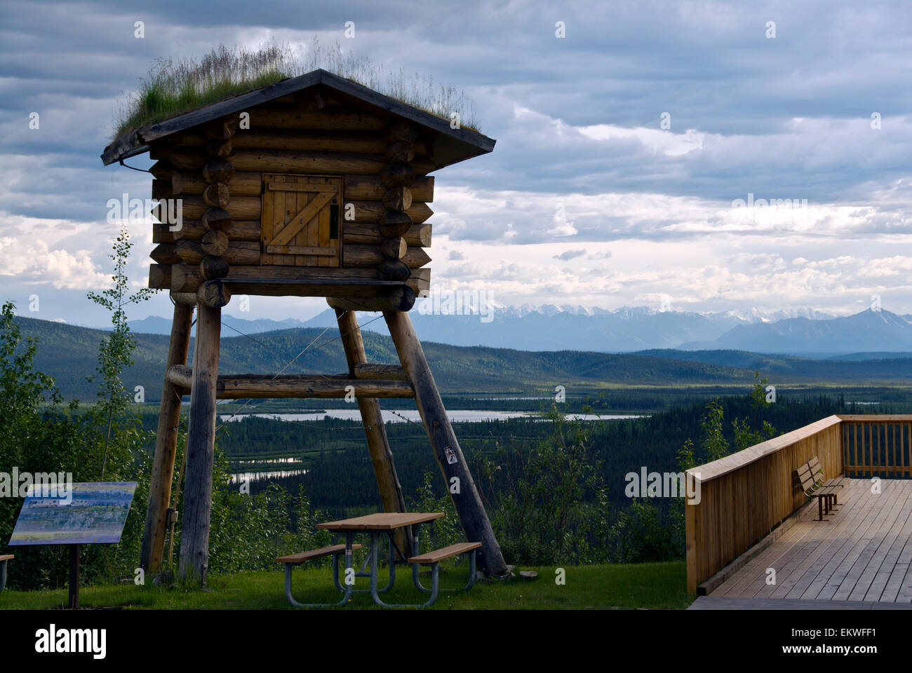 Visitor center tetlin national wildlife hi-res stock photography and ...