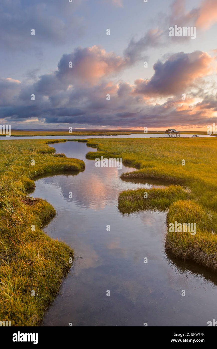 Inmachuk River, Village Of Deering, North Coast Of The Seward Peninsula ...