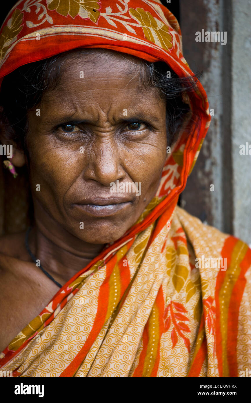 Portait Of A Woman; Sylhet, Bangladesh Stock Photo - Alamy