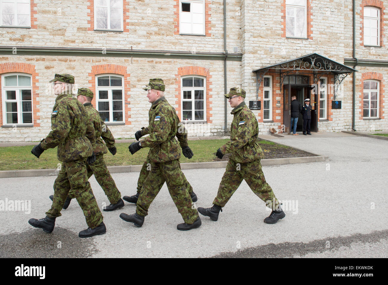 Tallinn, Estonia. 14th Apr, 2015. The NATO Cooperative Cyber Defence ...