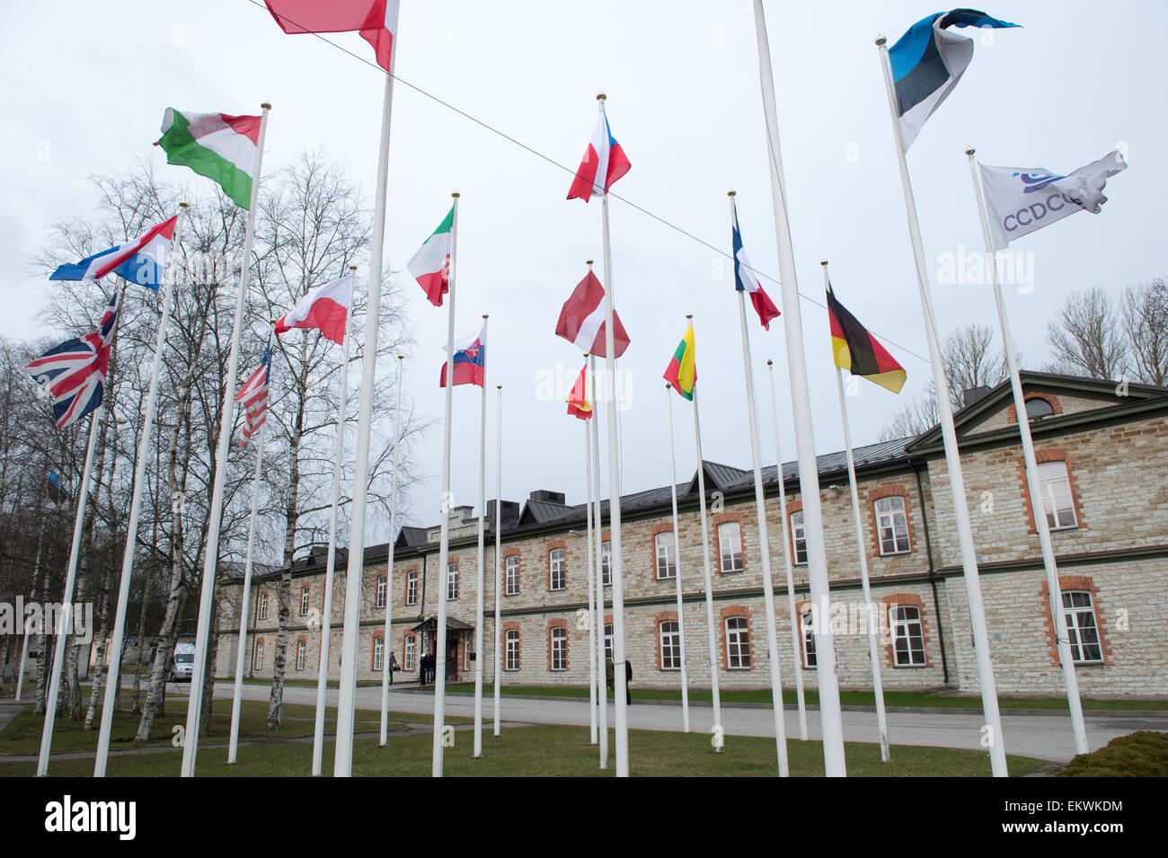 Nato Cyber Defence Centre Of Excellence High Resolution Stock ...