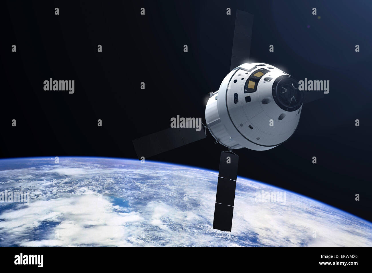 Lens flare orbit hi-res stock photography and images - Alamy