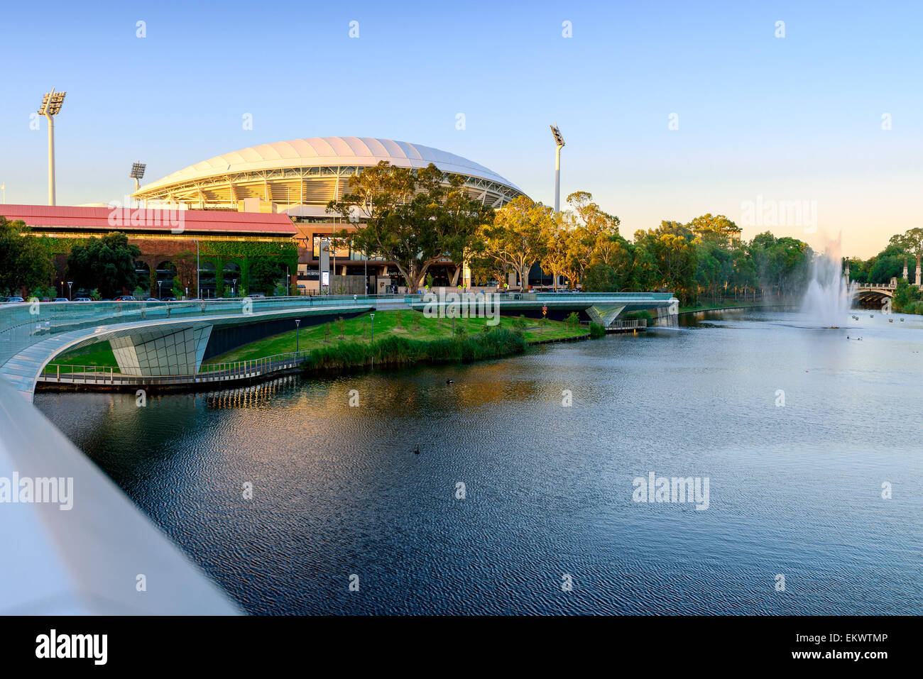 Adelaide oval bridge hi-res stock photography and images - Alamy