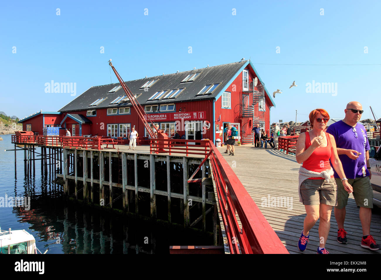 Fishing village of Å, Lofoten Isles, Nordland, Norway, Scandinavia ...