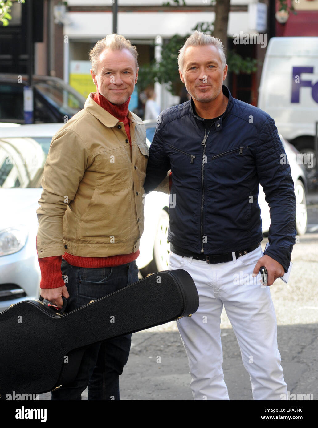 Spandau Ballet at Radio 2 Featuring: Gary Kemp Martin Kemp Where ...