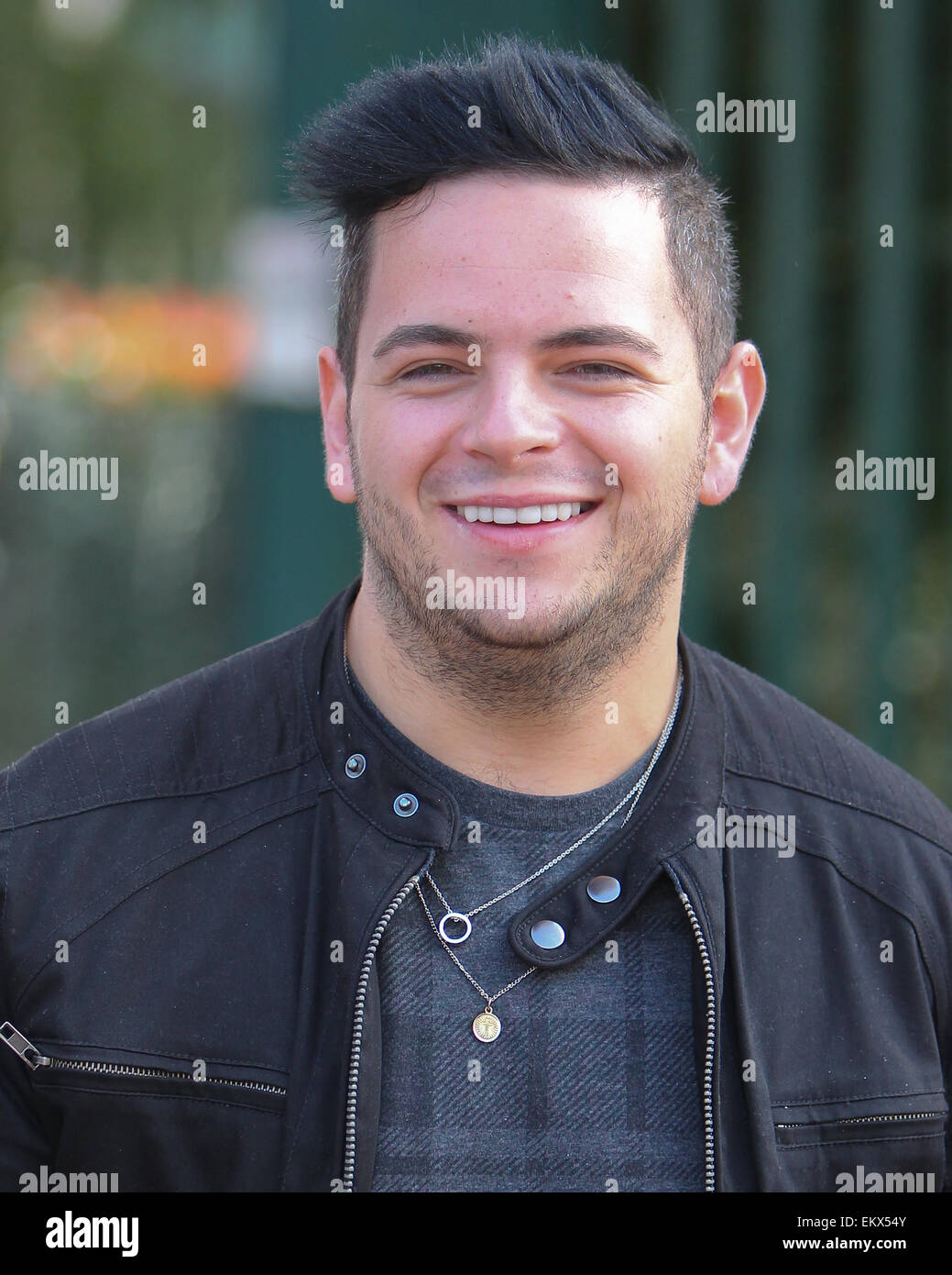 The finalists at the television in preparation for x Factor 2014 first ...