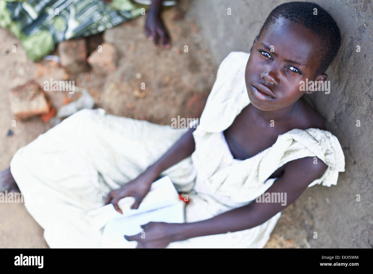 Portrait Of A Teenager; Kampala Uganda Africa Stock Photo - Alamy