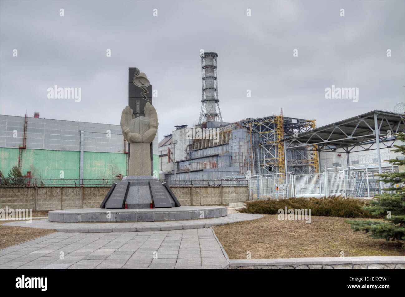 Chernobyl nuclear power plant in Pripyat Stock Photo - Alamy