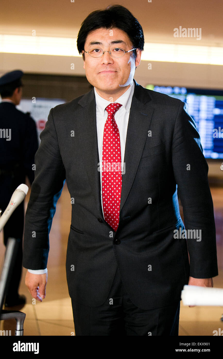 Tokyo, Japan. 14th April, 2015. Japanese journalist Tatsuya Kato ...