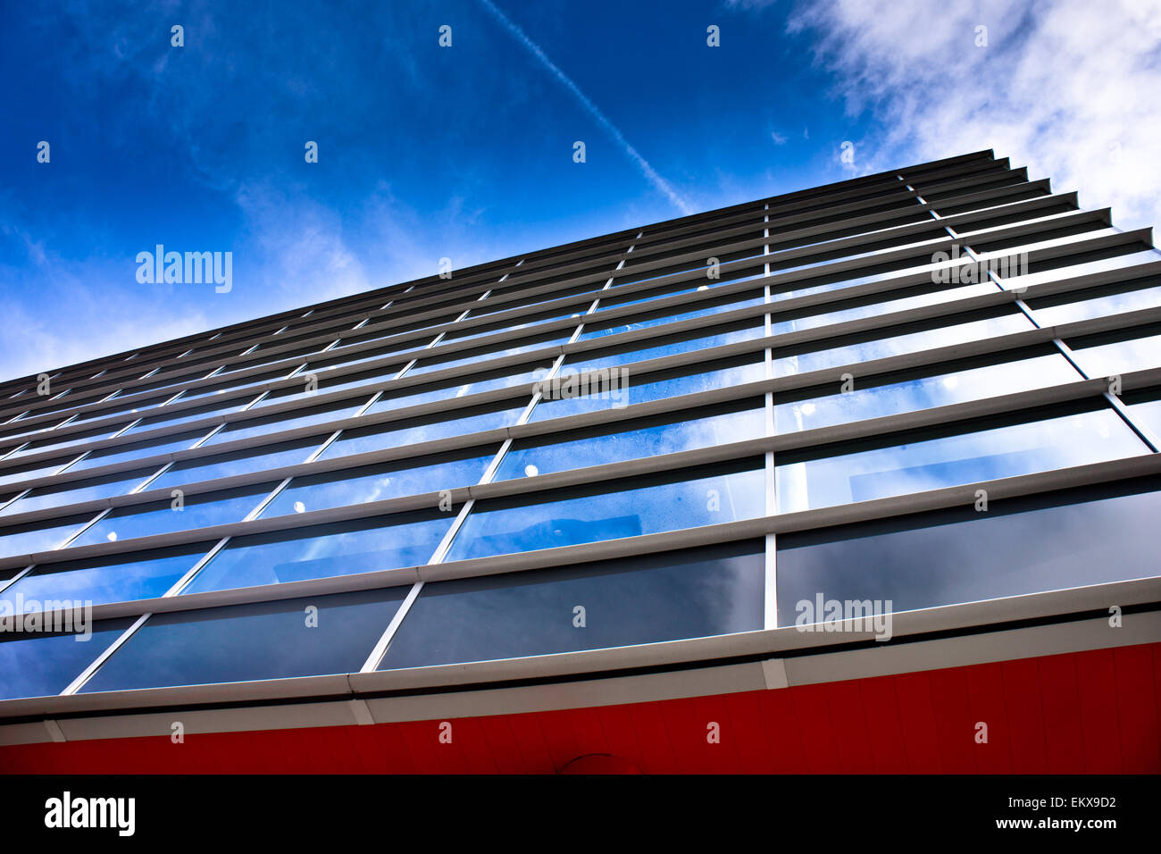 modern building with reflective glass windows Stock Photo - Alamy