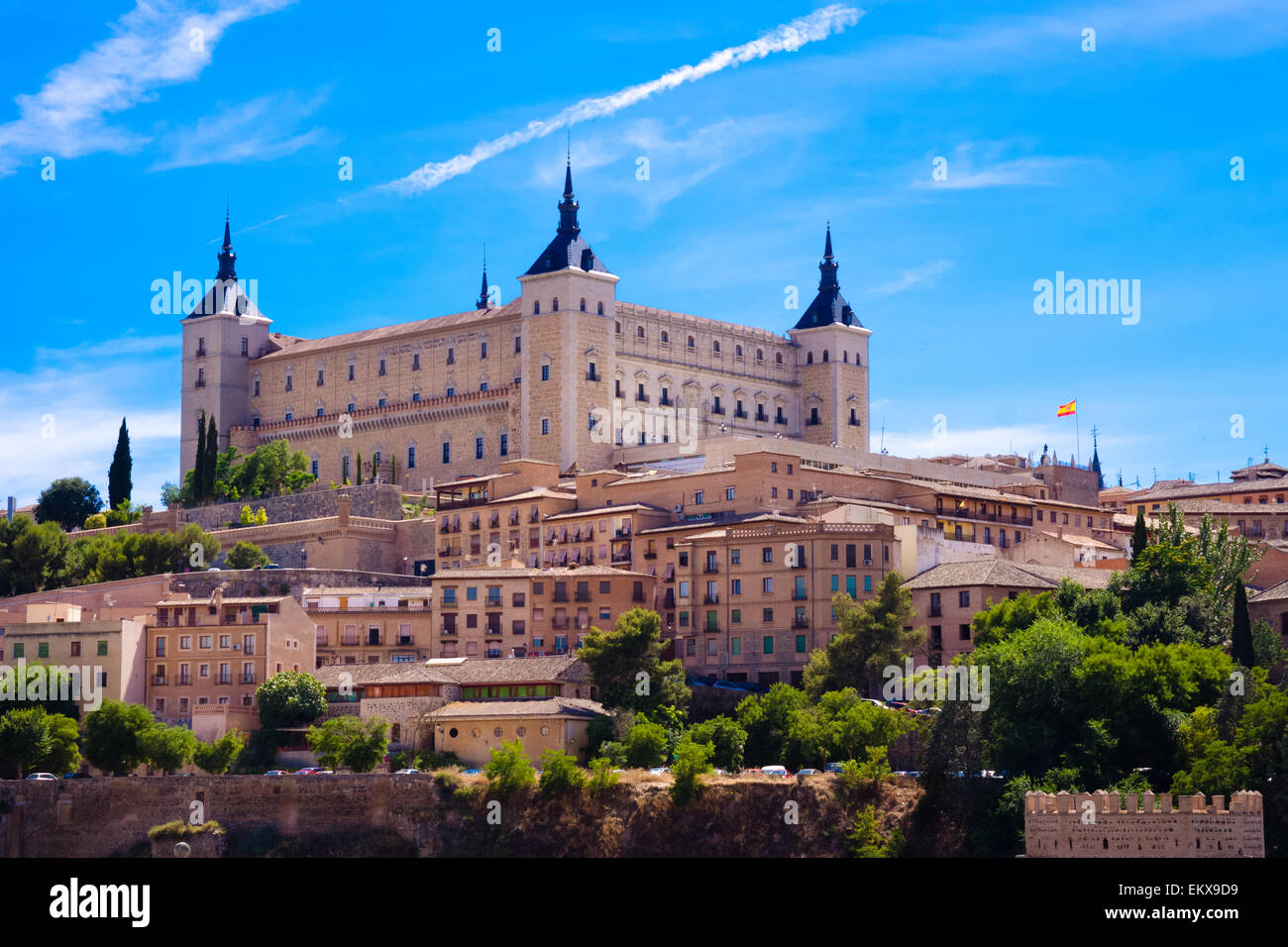 Alcazar tower toledo spain hi-res stock photography and images - Alamy
