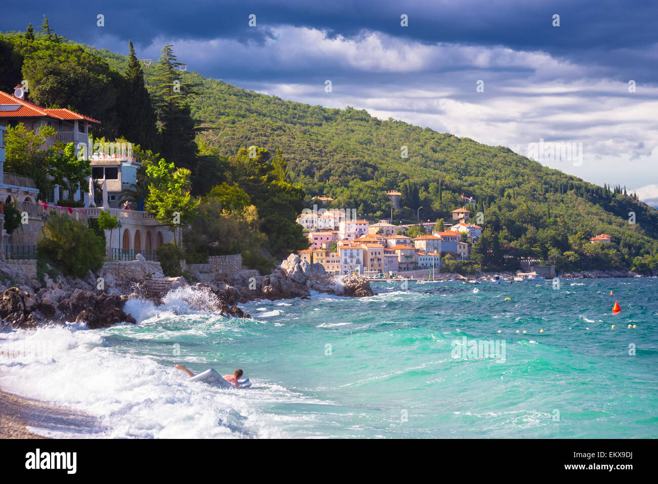 Moscenicka Draga, Croatia Stock Photo - Alamy