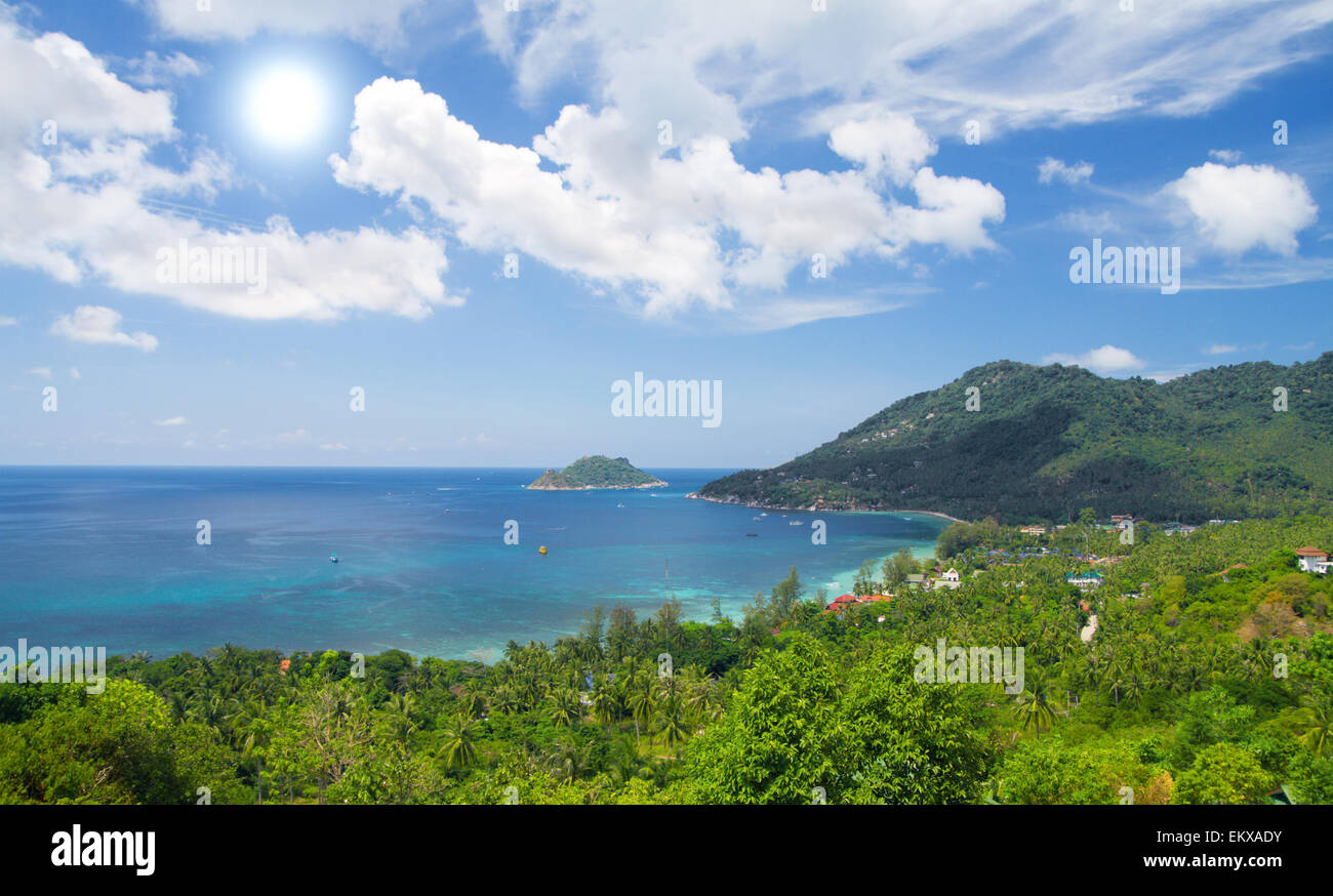 beautiful ko tao island. Thailand Stock Photo - Alamy