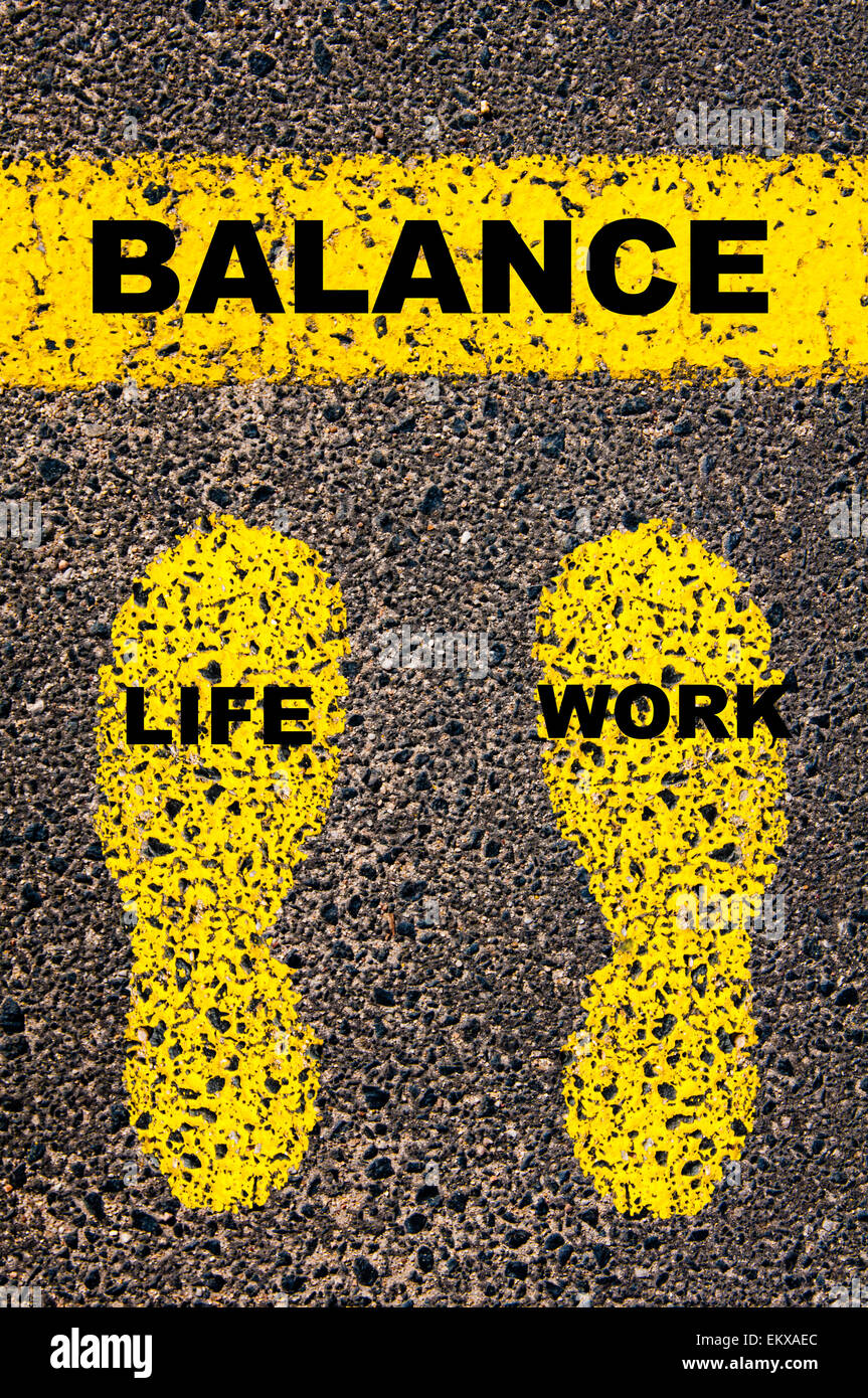 Work life balance sign hi-res stock photography and images - Alamy