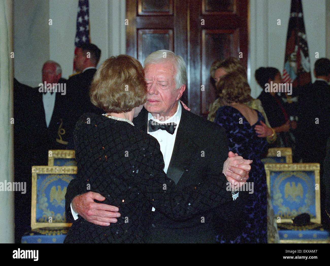 An archive picture, dated 9 November 2000, shows former U.S. President ...