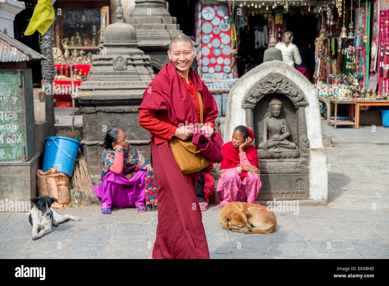 Monk and nun hi-res stock photography and images - Alamy