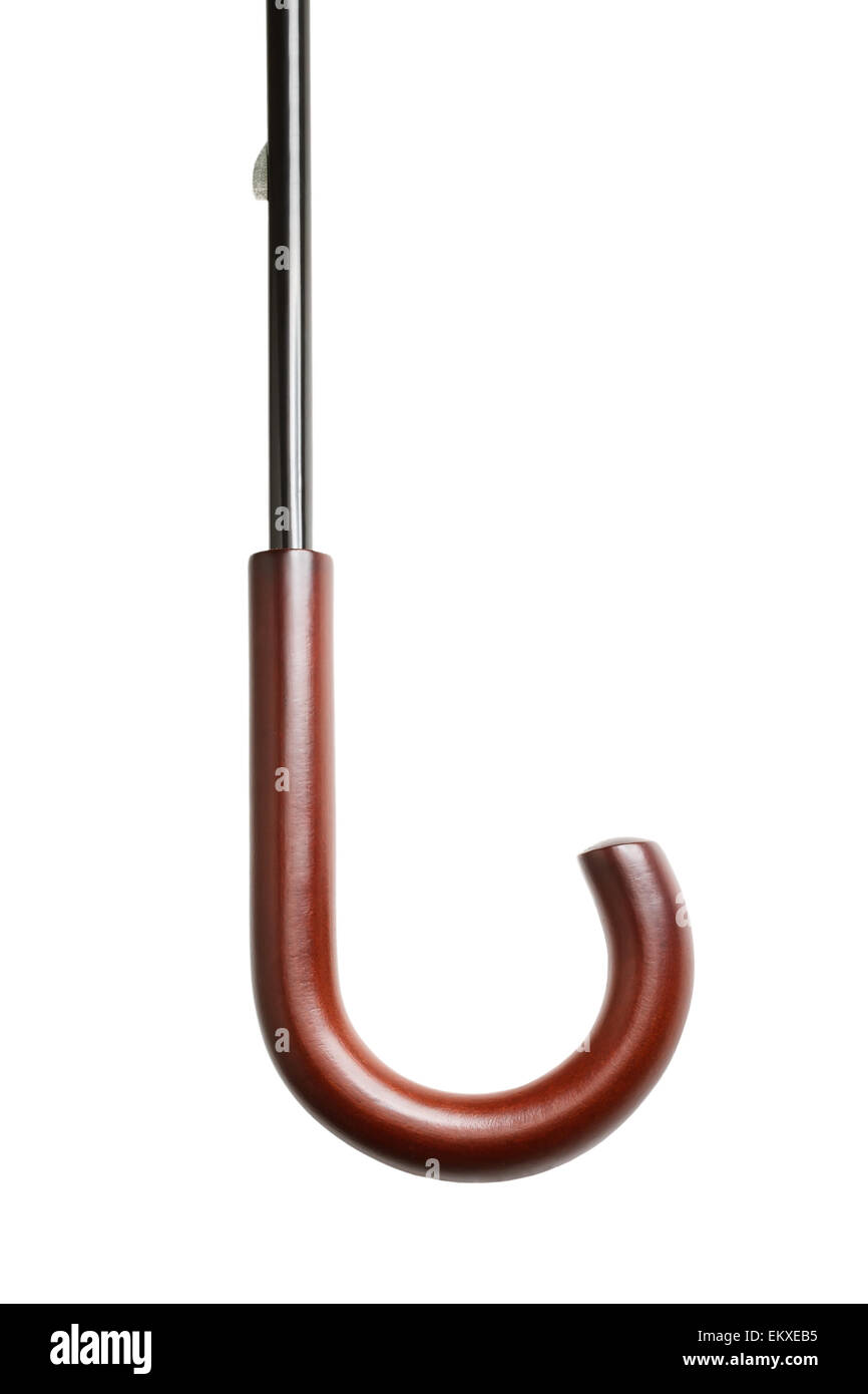 Umbrella's handle closeup Stock Photo - Alamy
