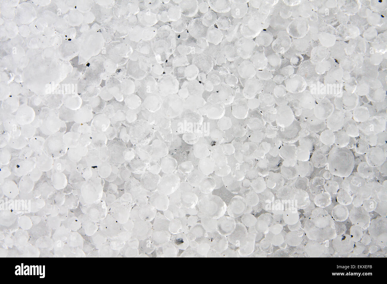 Hail ice balls Stock Photo - Alamy